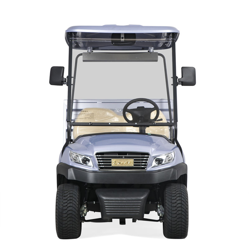CE Approved Battery Powered Golf Buggy Car With Aluminum Cargo Box For ...