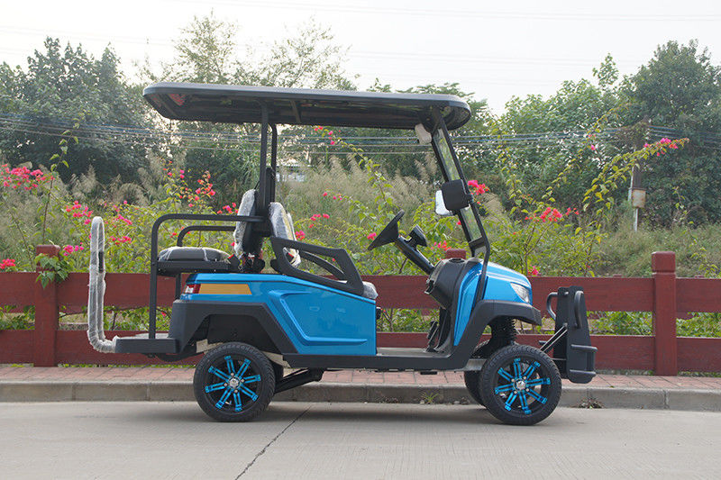 2 Front seats & 2 Rear Seat Lifted Hunting Off-Road Blue Electric Golf ...