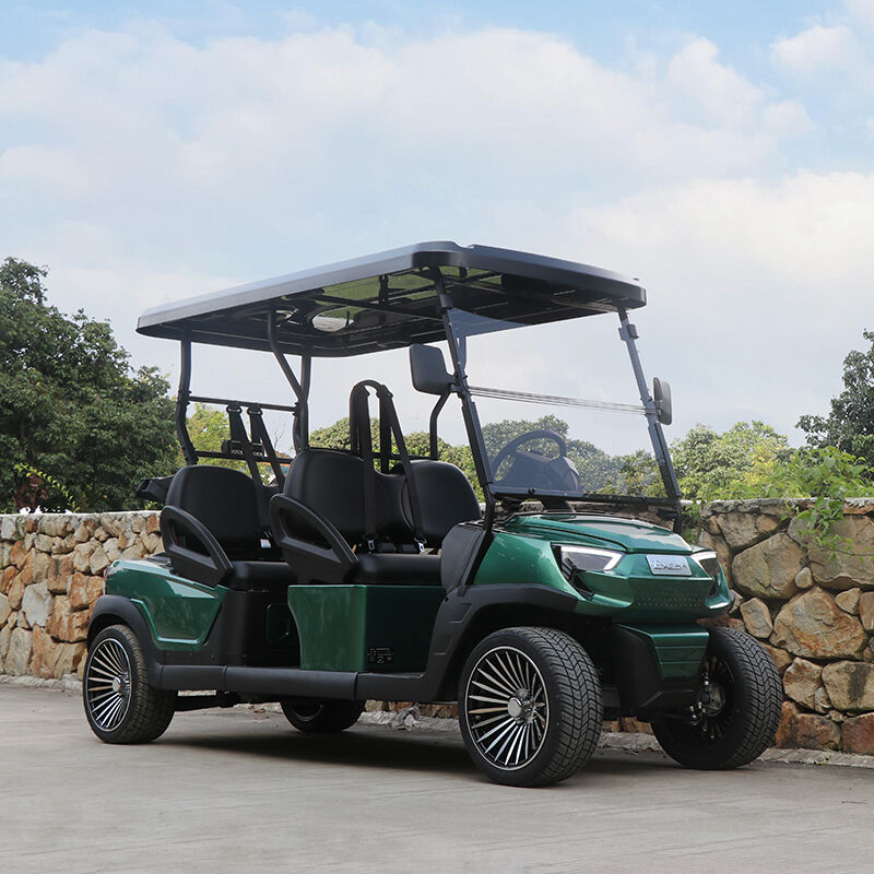 Excar Multi-Purpose Electric Golf Cart-4 Seat Design Lithium Battery ...