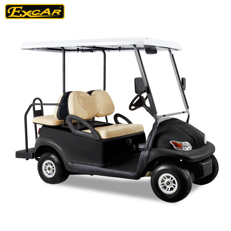EXCAR Electric Golf Carts For 4 Passengers With ADC 3.7KW Motor/Trojan ...