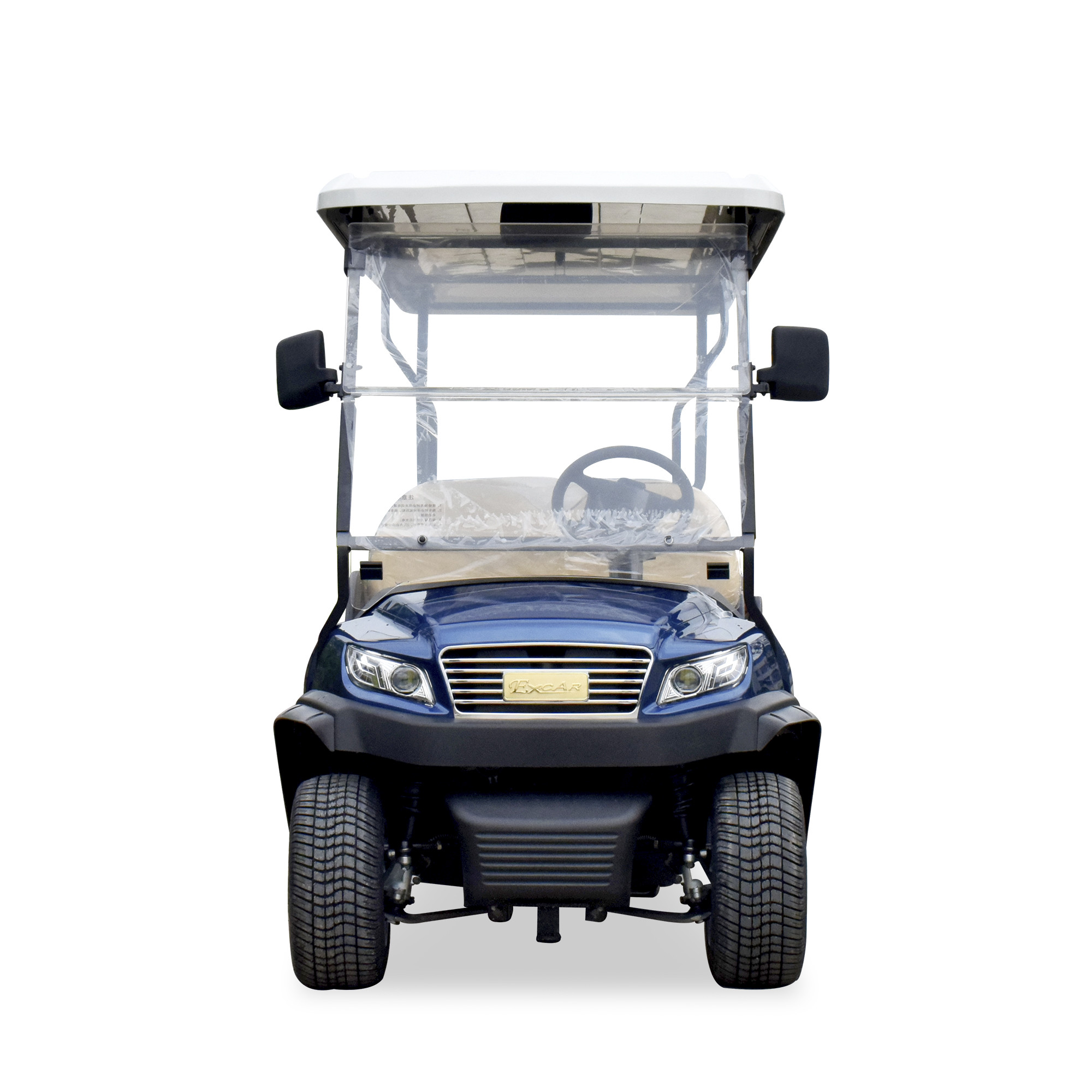 6+2 Seater Electric Golf Sightseeing Car Golf Shuttle Car With AC ...