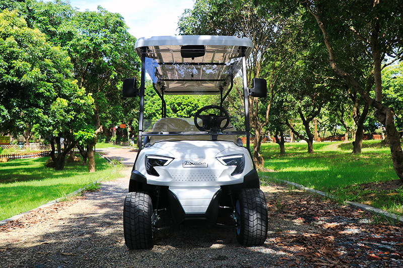 Excar 8 Seats Special Body Design Sightseeing Car With Flip-Flap Seat