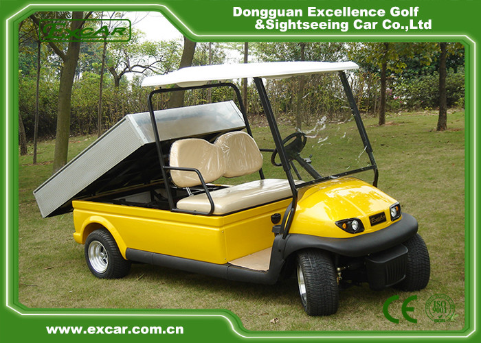 CE Approved Aluminum Chassis Hotel Electric Buggy Car For 2 Person