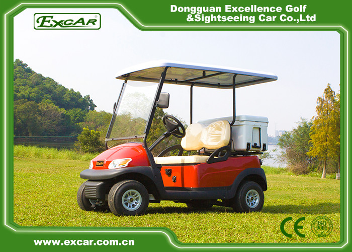 Small 48V Double Seater Electric Golf Car With 3.7KM AC Motor