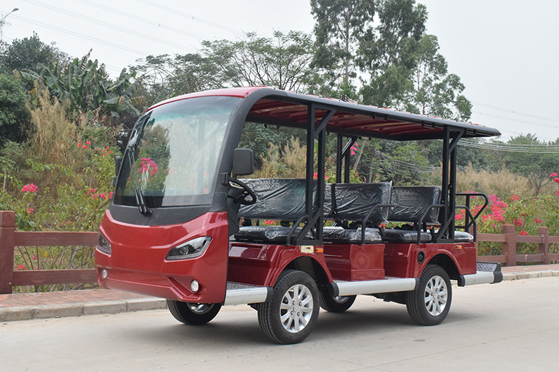 Excar Electric Golf Shuttle Bus For Sightseeing Journeys With 72V ...