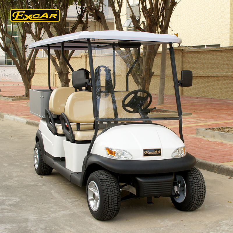 A1H2 / LC Hotel Buggy Car 48V Battery Operated For 4 Passenger