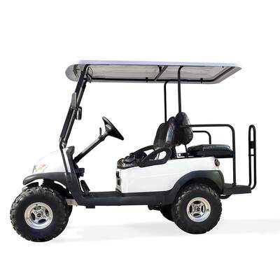 Lifted 2+2 Seaters Electric Golf Cart with Lithium Battery